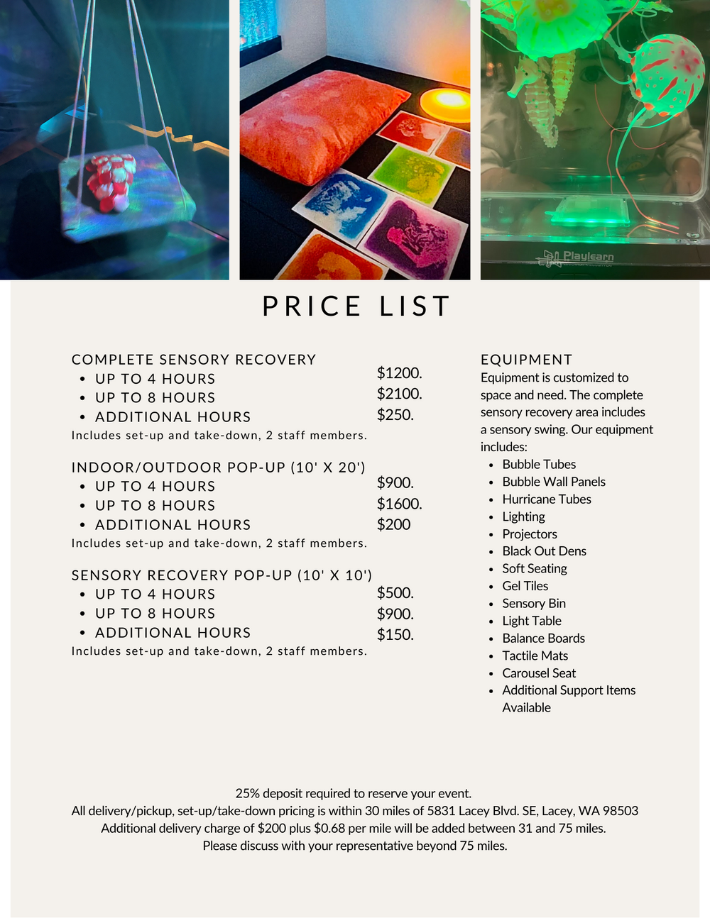 Sensory Room Design – Sensory Tool House, LLC