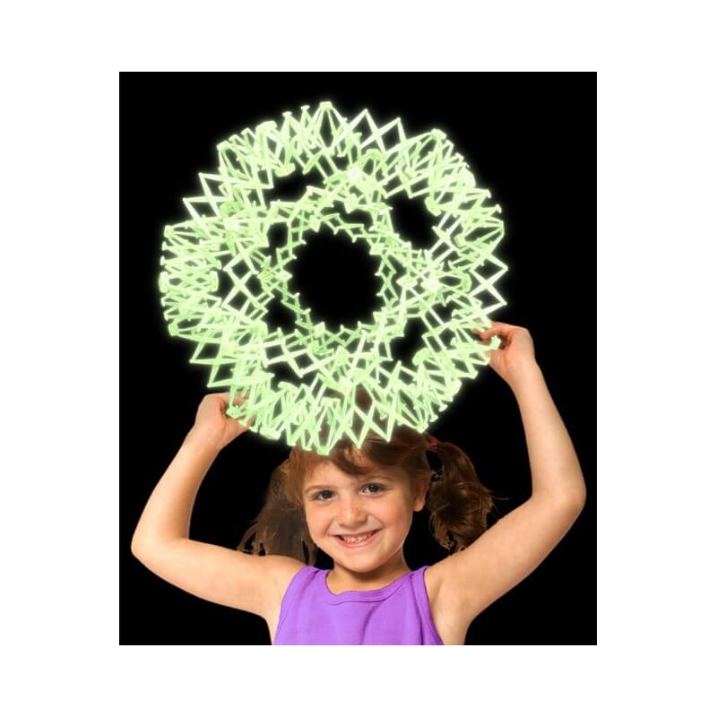 Moon Glow Hoberman Sphere – Sensory Tool House, LLC