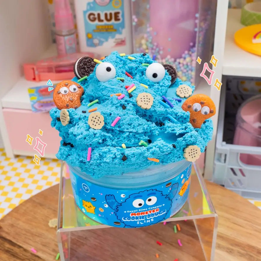 Monster Cookie Dough Slime - Kawaii Slime Co. – Sensory Tool House, LLC