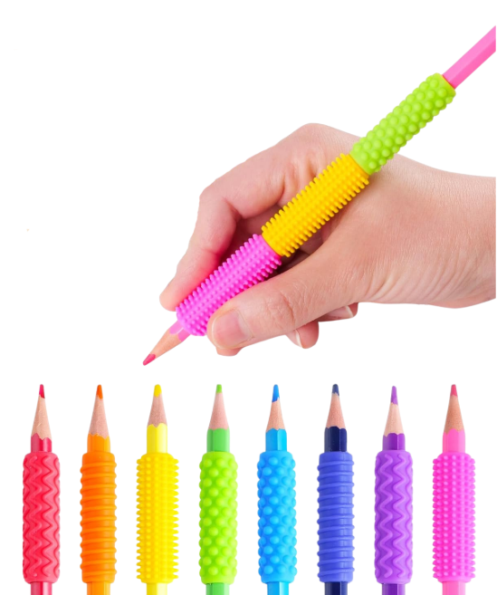 Textured Silicone Pencil Grip - 1 piece – Sensory Tool House, LLC