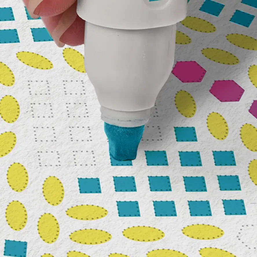 Lifelines FlowArt Stamp-by-Shape Activity Pad - Secret Garden – Sensory ...