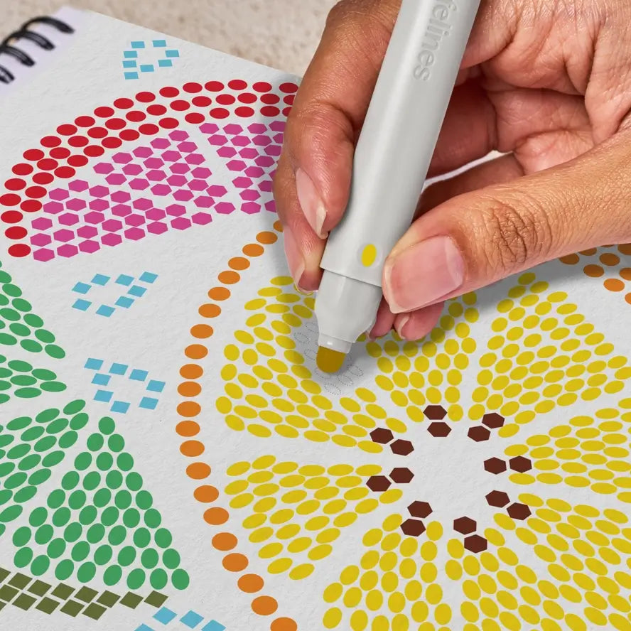 Lifelines FlowArt Stamp-by-Shape Activity Pad - Secret Garden – Sensory ...