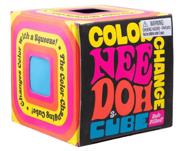NeeDoh Color Change Cube – Sensory Tool House, LLC
