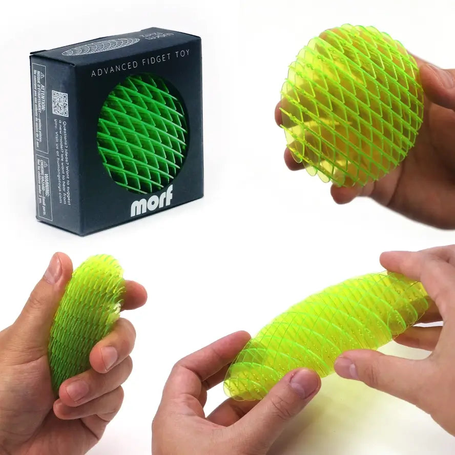 Morf Fidget Worm - Green 5" – Sensory Tool House, LLC